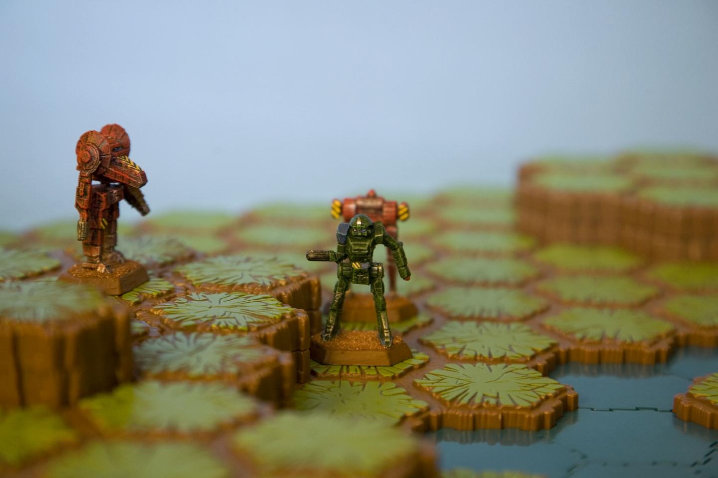 'mech, Battlemech, Battletech, Board, Dragon, Enforcer, Heroscape, Hex ...