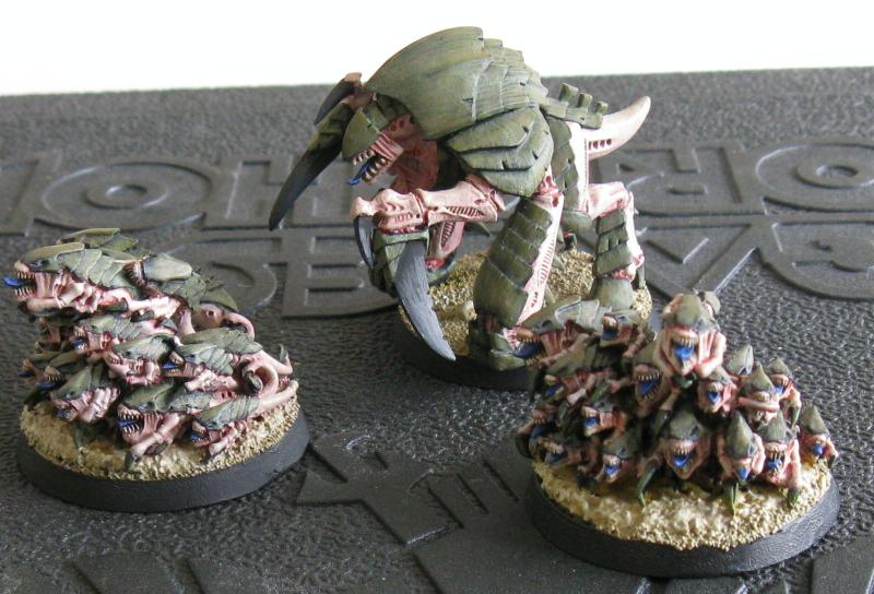 Ripper Swarm, Tyranids, Tyrant Guard, Warhammer 40,000 - Some tyranids ...