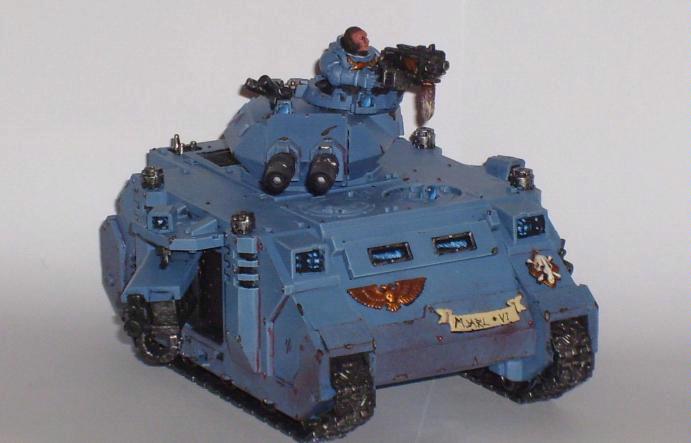 Annihilator, Predator, Space Marines, Tank, Warhammer 40,000 - Predator ...