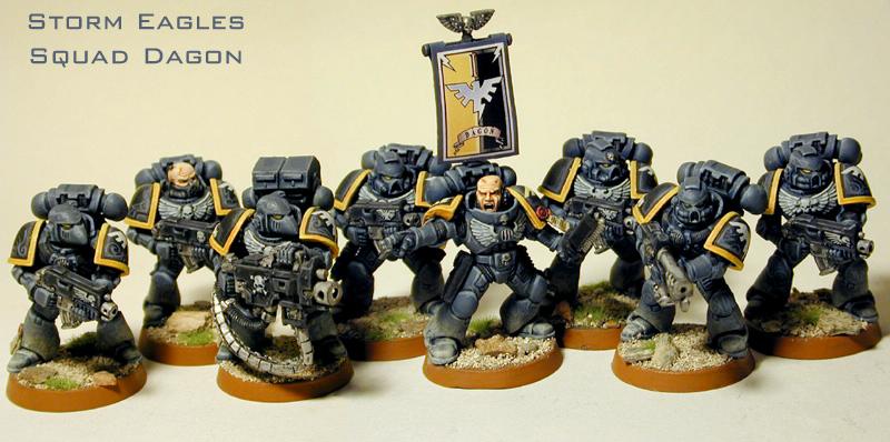Grey, Space Marines, Tactical Squad, Warhammer 40,000 - Gallery ...