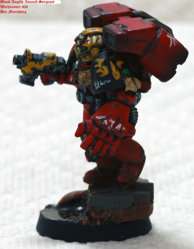 Assault, Blood Angels, Power Fist, Red, Scenic, Space Marines - Blood ...