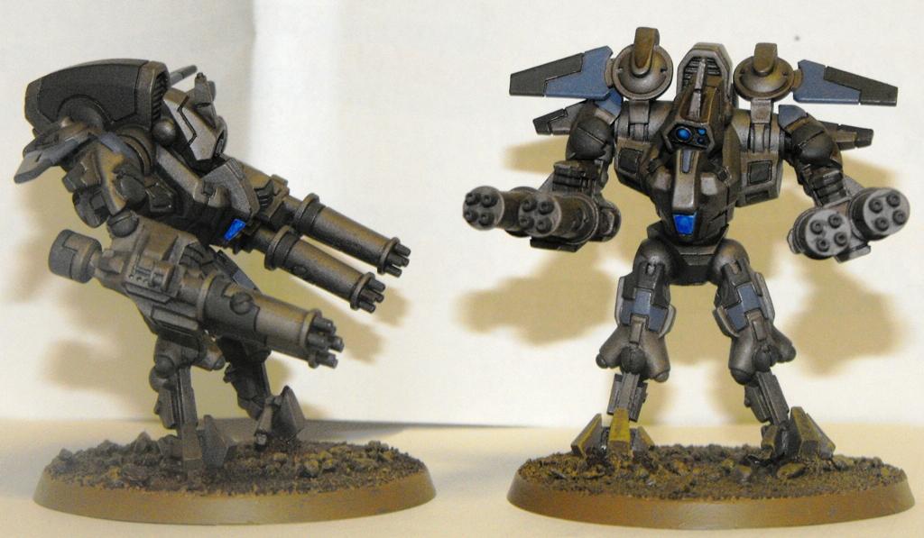 Battle Suits, R'myrre, Tau, Warhammer 40,000, XV8, Xv9 - Gallery ...