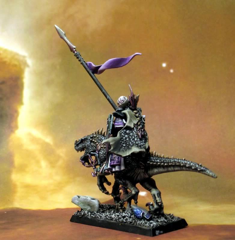 Cold One Knight, Dark Elves, Dark Elves Elf - cold one knight back ...