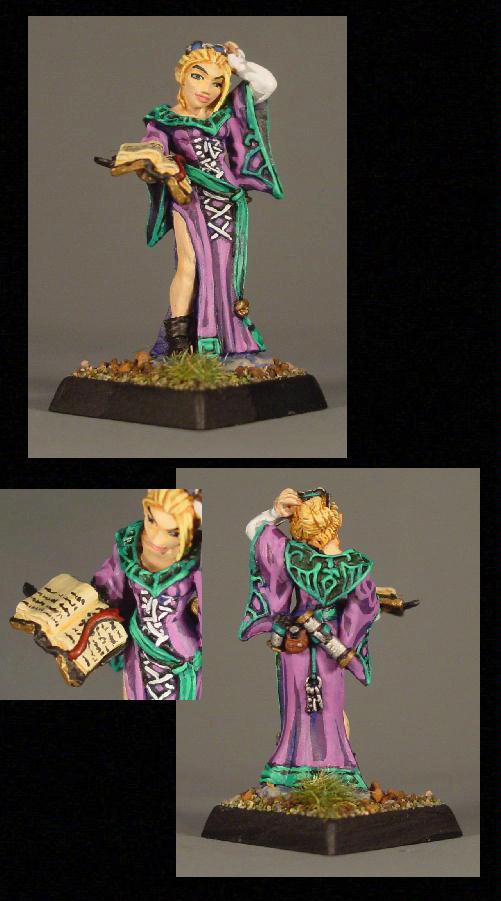 Female, Mage, Pathfinders, Pro Painted, Reaper, Reaper Miniatures ...