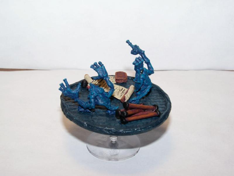 Blue Scribes, Chaos Daemons - Blue Scribes back view - Gallery - DakkaDakka