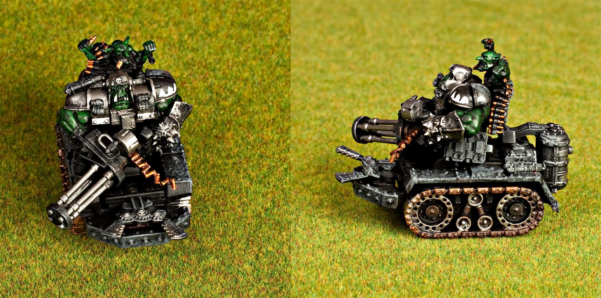 Conversion, Cybork, Ork Army, Ork Goff Army, Orks, Painted Ork Goff ...