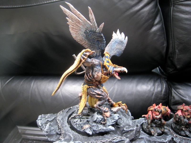 Chaos Daemons, Conversion, Daemon Prince, Tzeentch - Tzeentch Daemon ...