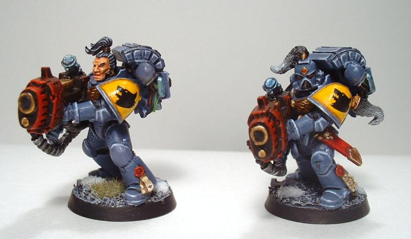 Long Fangs, Space Wolves, Warhammer 40,000 - Long Fangs with Plasma ...