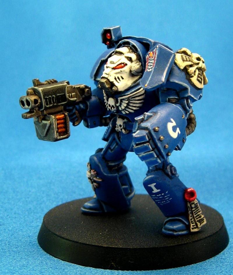 Space Marines, Terminator Armor, Ultramarines, Warhammer 40,000 ...