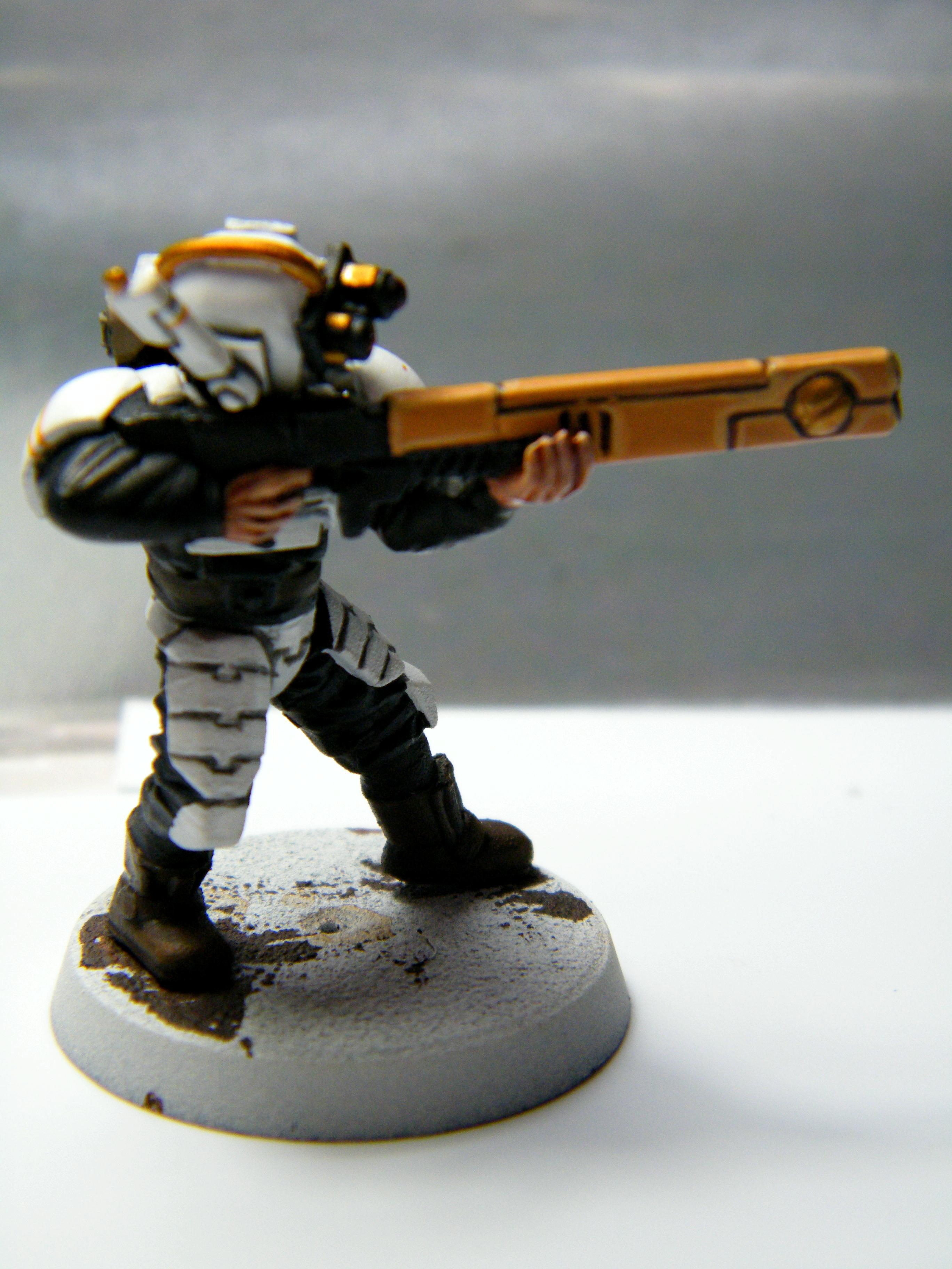 Auxiliary, Human, Shaded, Tau, White, Yellow - Gallery - DakkaDakka