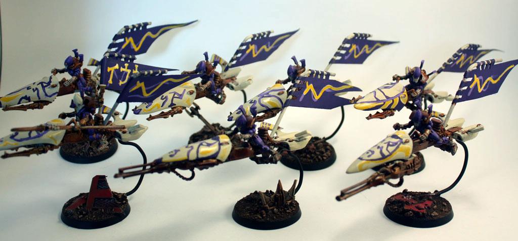 Eldar, Jetbike, Warhammer 40,000, Warhammer Fantasy - Rokugnar Jetbike ...