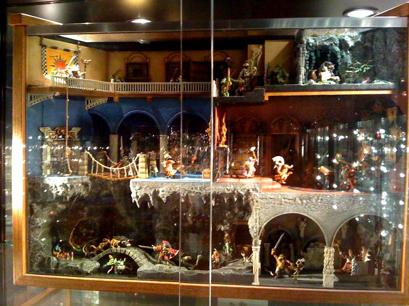 Cave, Diorama, Display, Scene, Warhammer Fantasy, Warhammer World ...