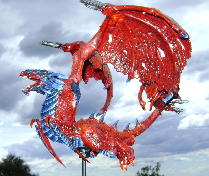 Dragon, Harridan, Tyranids - A scratch built harridan -My dad - Gallery ...