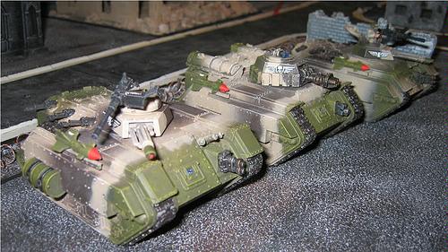 Imperial Guard Armor, seven new pieces including Deathstrike and Manticore