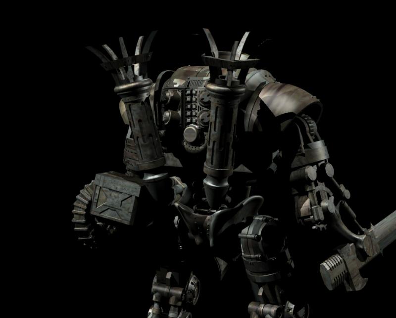 Dreamforge, Leviathan, Mech, Robot, Titan, Walker - Leviathan Crusader ...