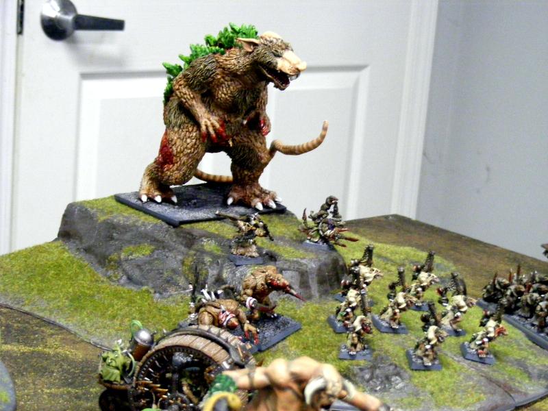 Abomination, Daemons, Godzilla, Massive, Painted, Skaven, Warhammer ...