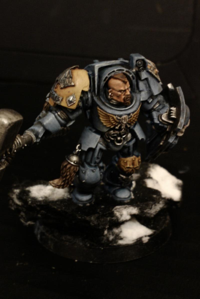 Space Wolves, Terminator Armor, Thunderhammer, Warhammer 40,000 ...
