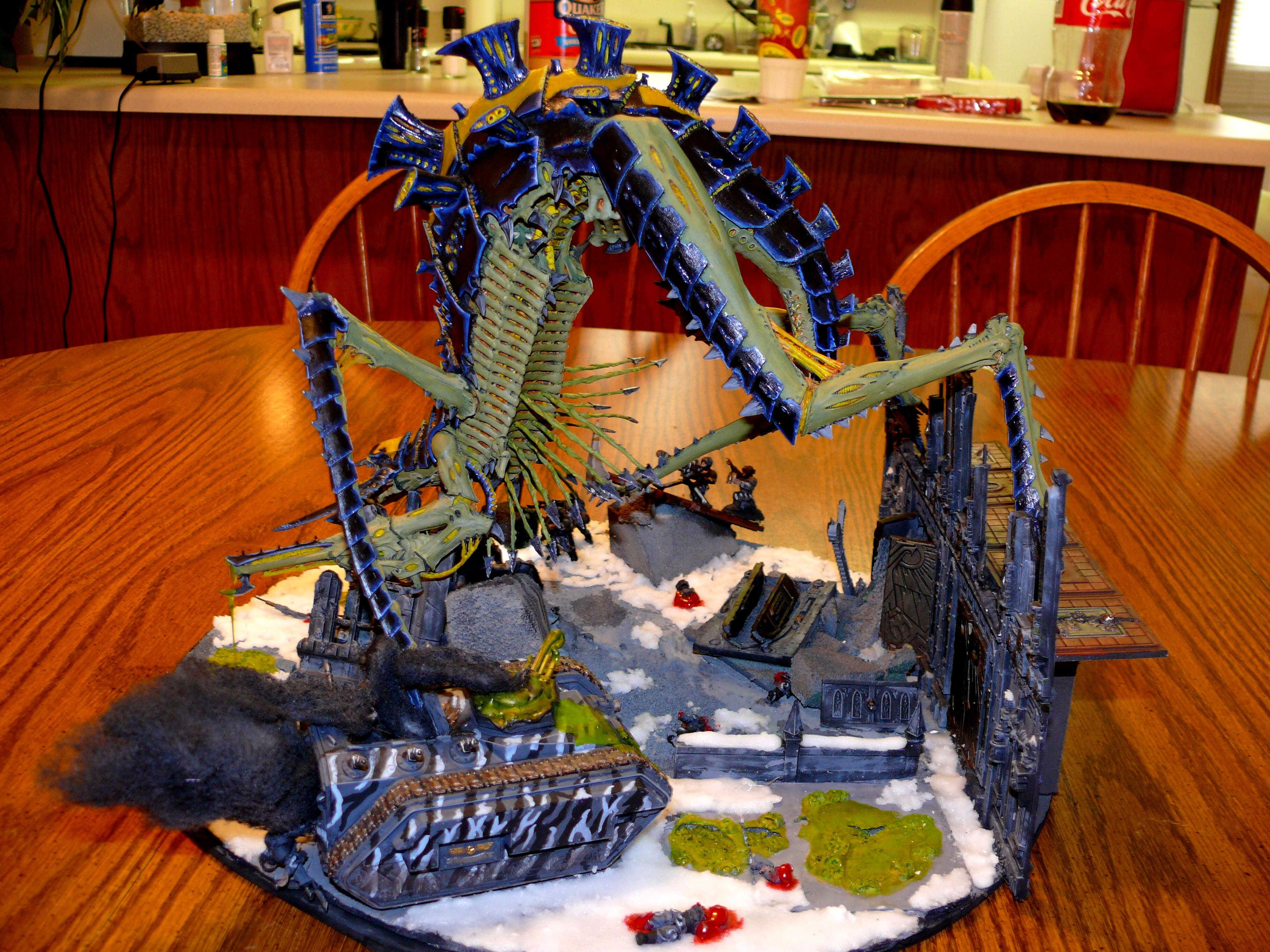 Bio-titan, Titan, Tyranids, Warhammer 40,000 - Hierophant by Cataclysm ...