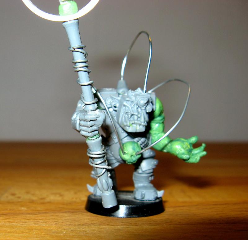 Conversion, Greenstuff, Orks, W.i.p, Weirdboy - Ork Weirdboy Conversion ...