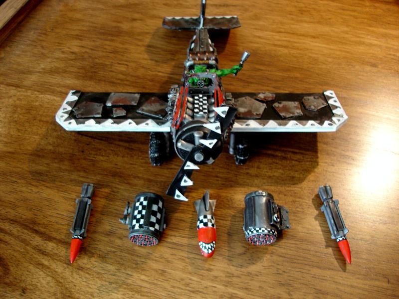 Conversion, Fighta-bomba, Fightabomma, Orks, Plane, Rockets, Warhammer ...