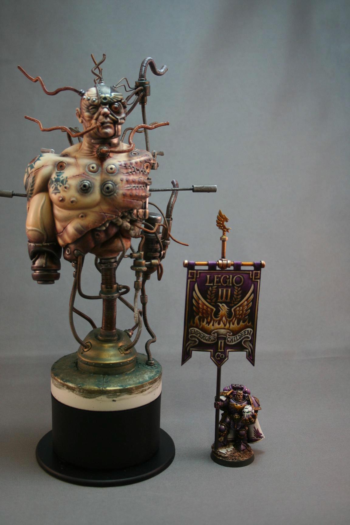 Awesome, Bust, Cyborg, Dreadnought, Emperor's Children, Sculpting ...