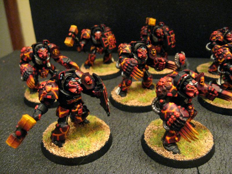 Chapter, Custom, Salamanders, Space Marines, Terminator Armor ...