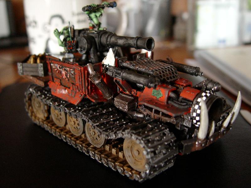 Big Trakk, Forge World, Orcs, Orks, Warhammer 40,000 - Orc Big Trakk ...