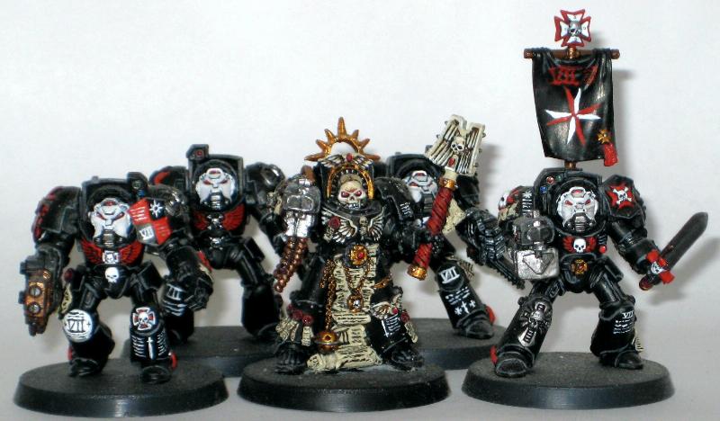 Black Templars, Command Squad, Reclusiarch, Space Marines, Terminator ...