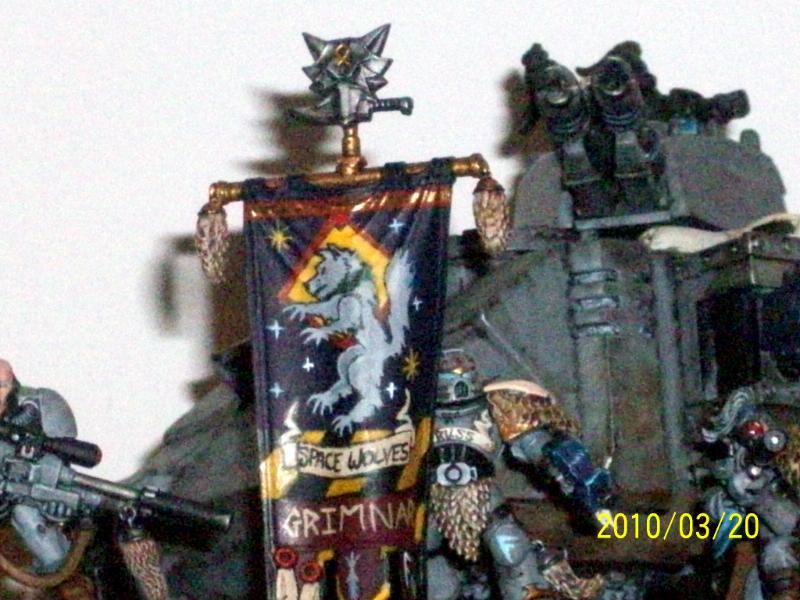 Banner, Space Wolves - space wolf banner - Gallery - DakkaDakka