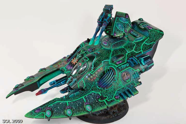 Eldar, Forge World, Freehand, Pattern, Warhammer 40,000, Wave Serpent ...