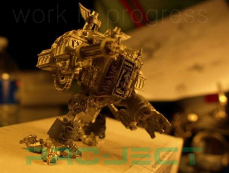 Custom metal venerable dreadnought, Dark Angels Deathwing - Custom ...