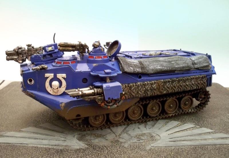 Custom Built, Space Marines, Tank, Ultramarines - Land Gator - Gallery ...