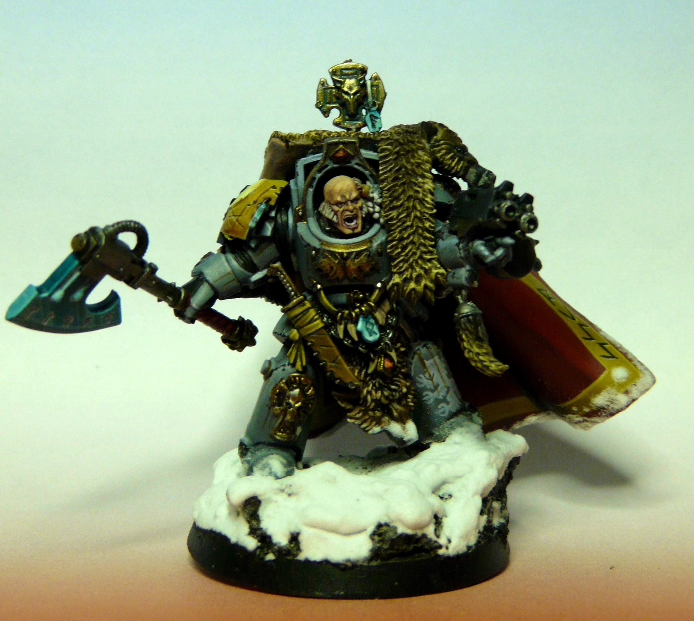 Adeptus Astartes, Space Marines, Space Wolves, Terminator Armor - Wolf ...