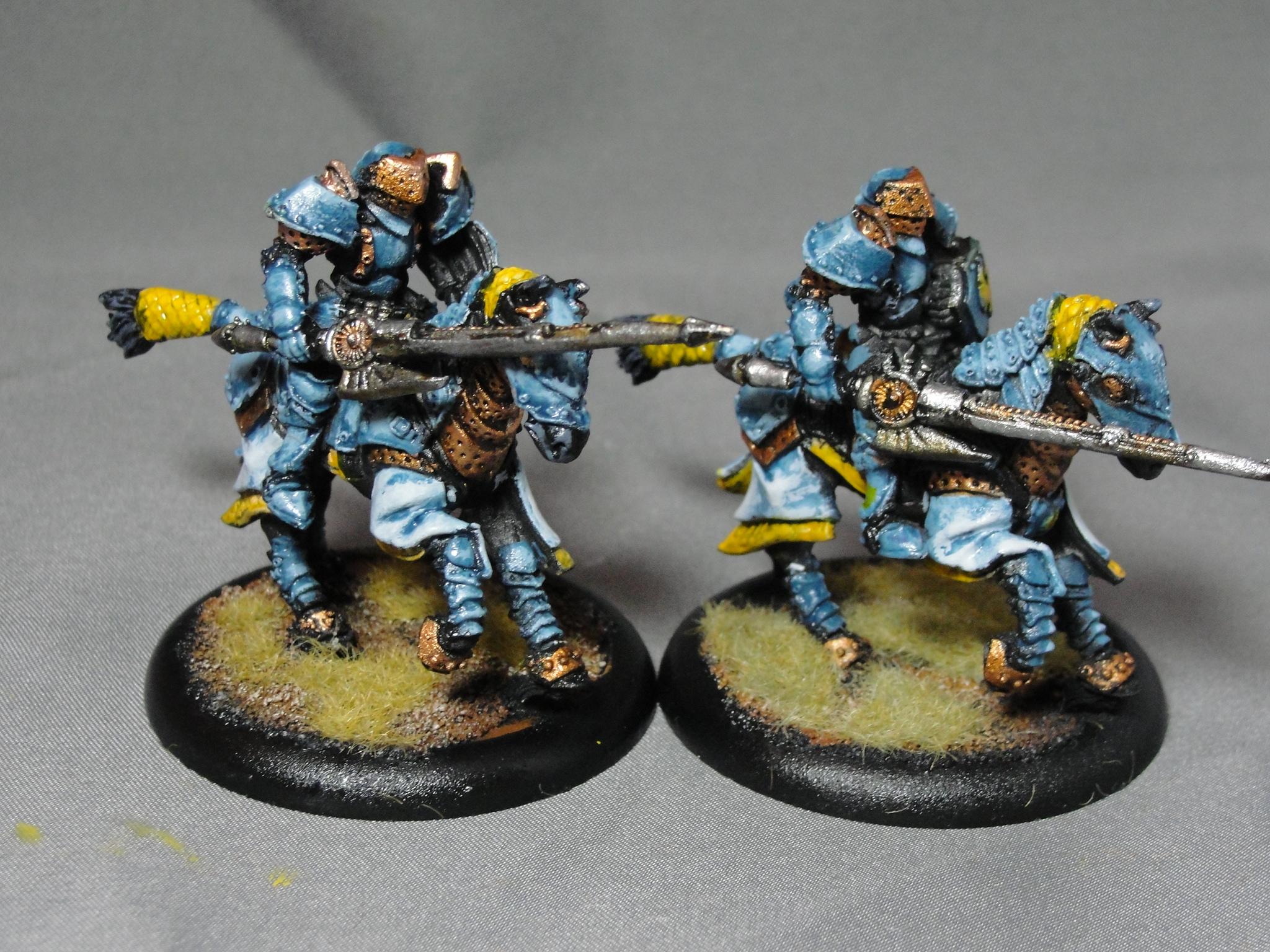 Storm Lances, Cygnar, Cavalry, Warmachine - Storm Lances, Cygnar ...