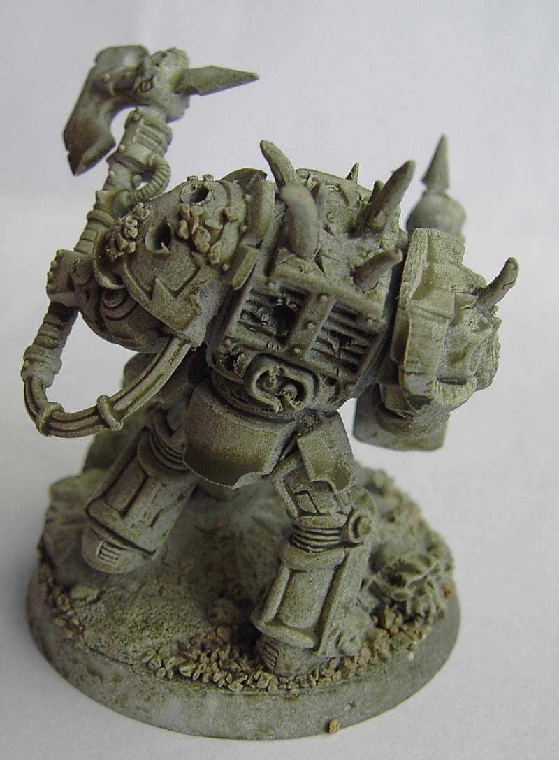 Chaos Space Marines, Conversion, Death Guard, Nurgle, Terminator Armor ...