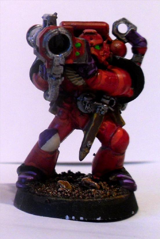Red, Sergeant, Skull, Space Marines, Warhammer 40,000 - Tactical Space ...