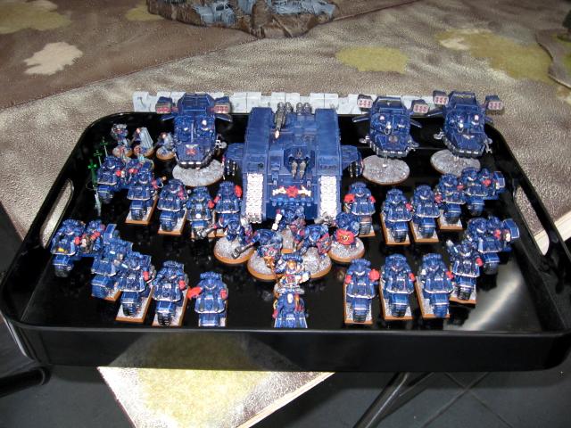 Bike, Crimson Fists, Space Marines, Tourney, Warhammer 40,000 - 2000 ...