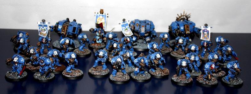 Dreadnought, First Company, Space Marines, Terminator Armor ...