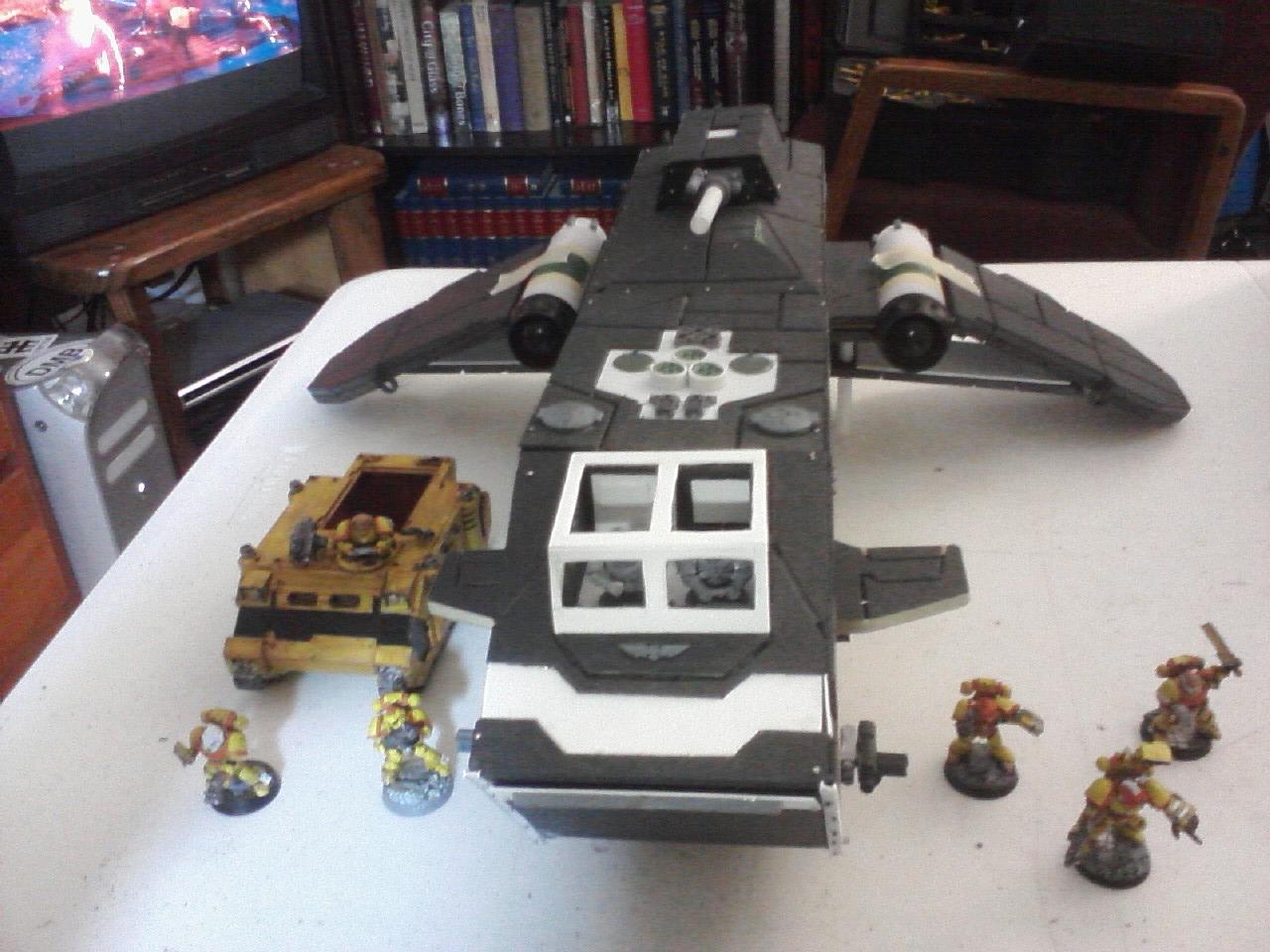 A front facing shot with a few mini's for scale - A front facing shot ...