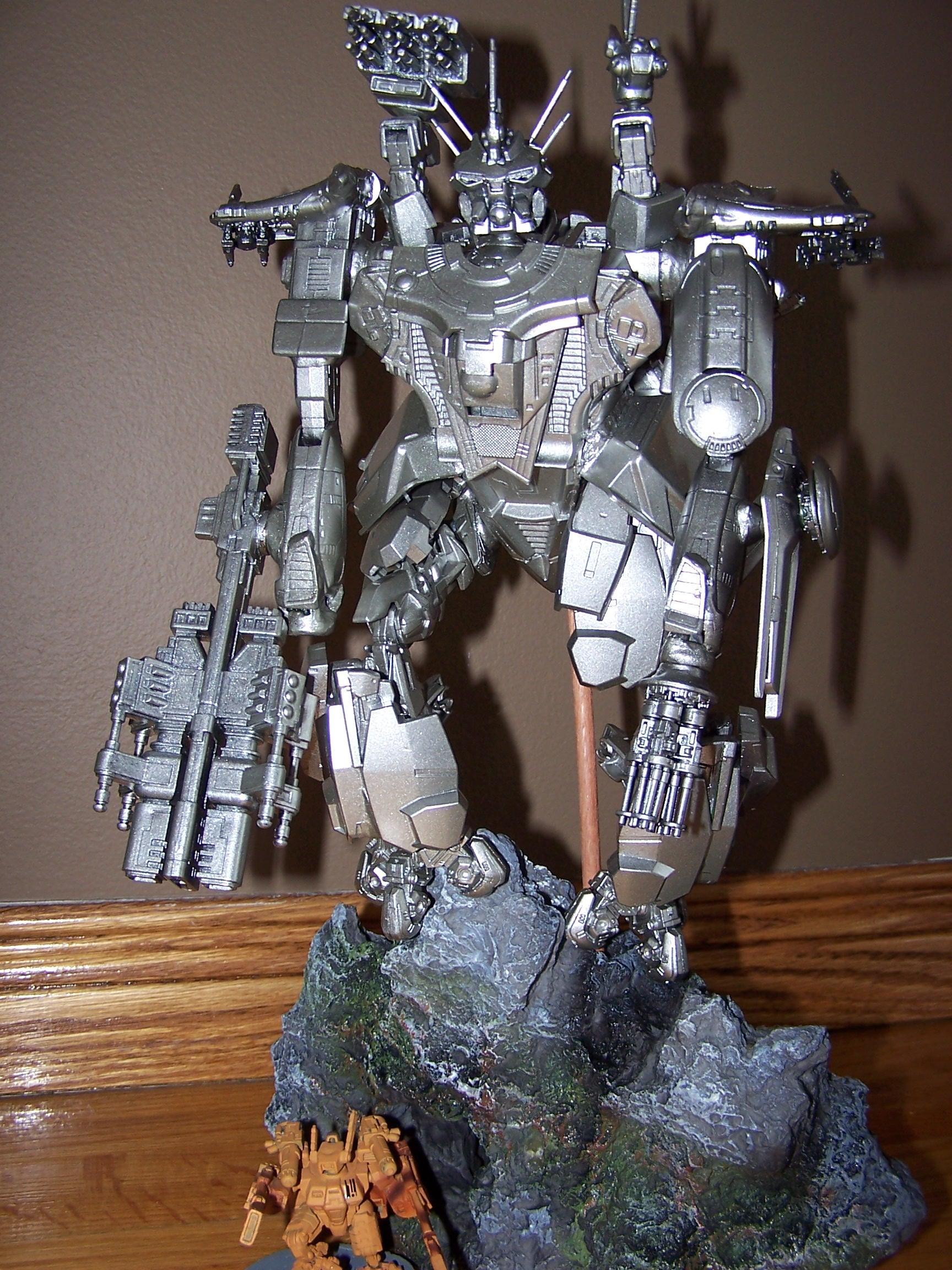 Tau Titan (with Broadside next to it for size comparison) - Tau Titan ...