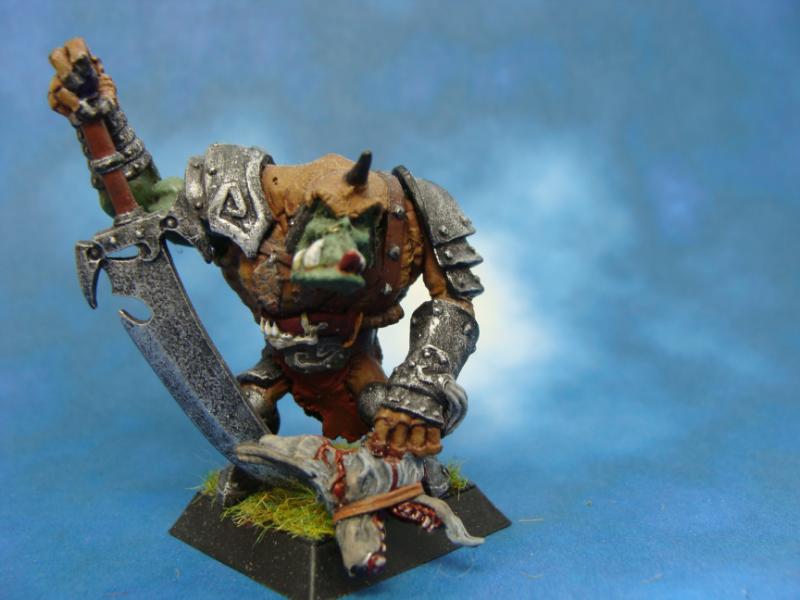 Orcs, Orks, Rackham, Warhammer Fantasy, Wolven - Ork headhunter ...
