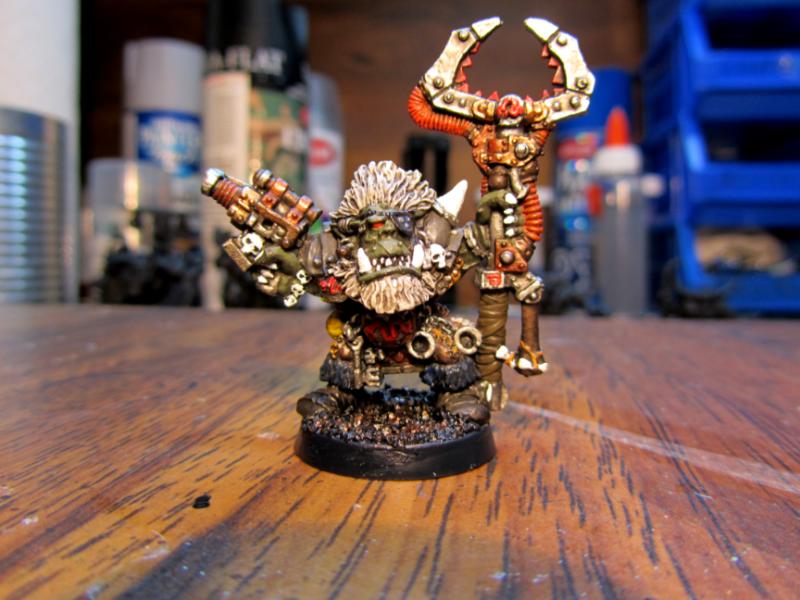2nd Edition, Orks, Runtherd - Ork Runtherd (2nd E.d) Front view ...