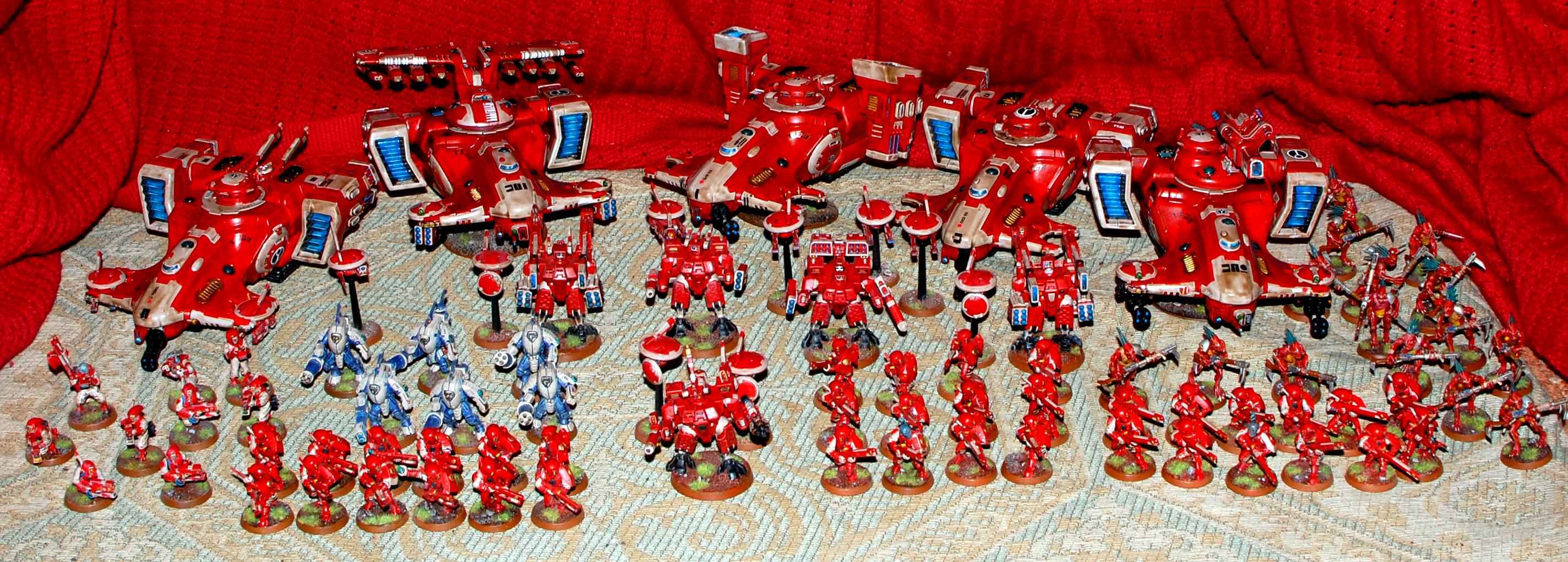 Fal'shia, Red, Sept, Tau, Warhammer 40,000 - Fal'Shia Sept - Gallery ...