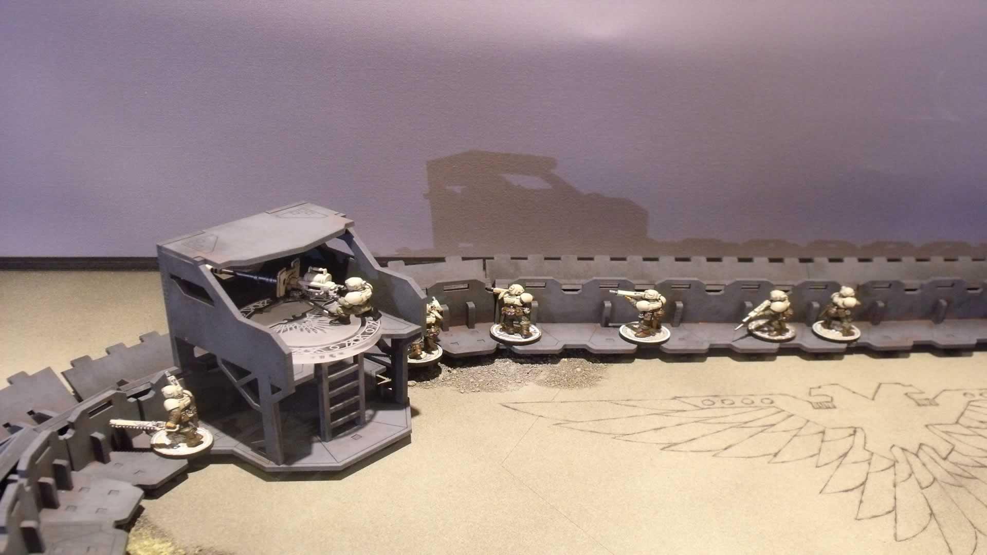 The Autocannon is sat on a 60mm Imperial Aquila base - The Autocannon ...