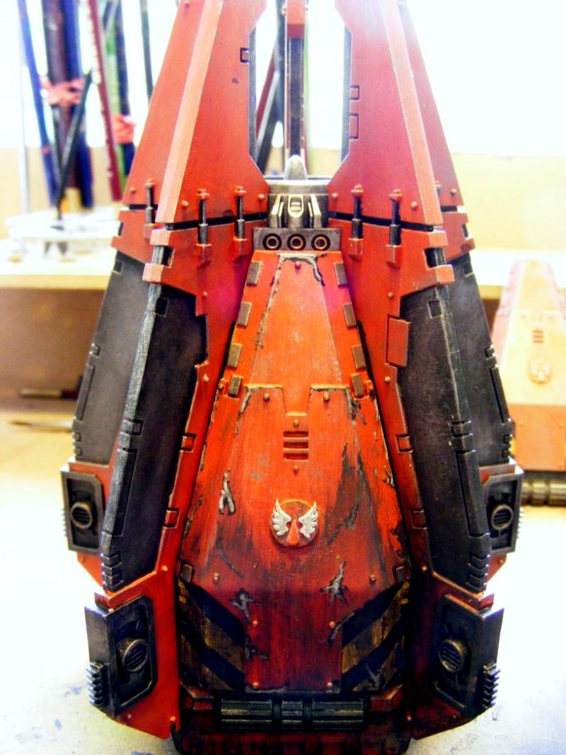 Blood Angels, Drop Pod, Weathered - Gallery - DakkaDakka
