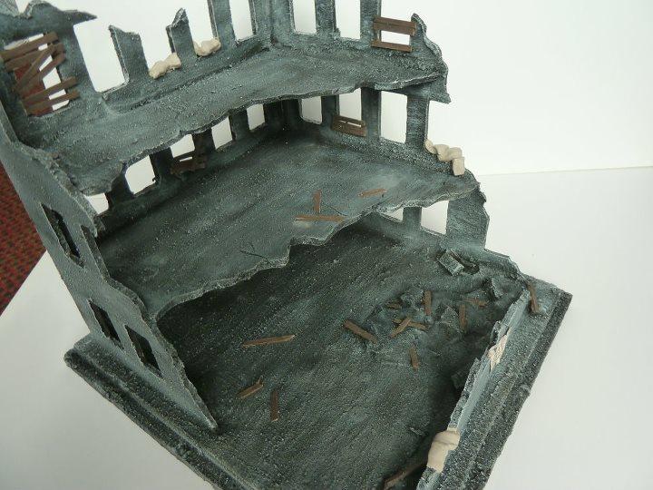 Bombed, City, Ruins, Terrain, Wargames, Warhammer 40,000, Warhammer ...