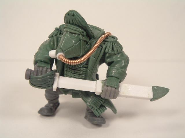 Blood Axe, Commissar, Conversion, Greenstuff, Kommissar, Orks ...