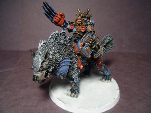 Finished: Thunderwolf Cavalry and Space Wolves Dreadnought - Forum ...