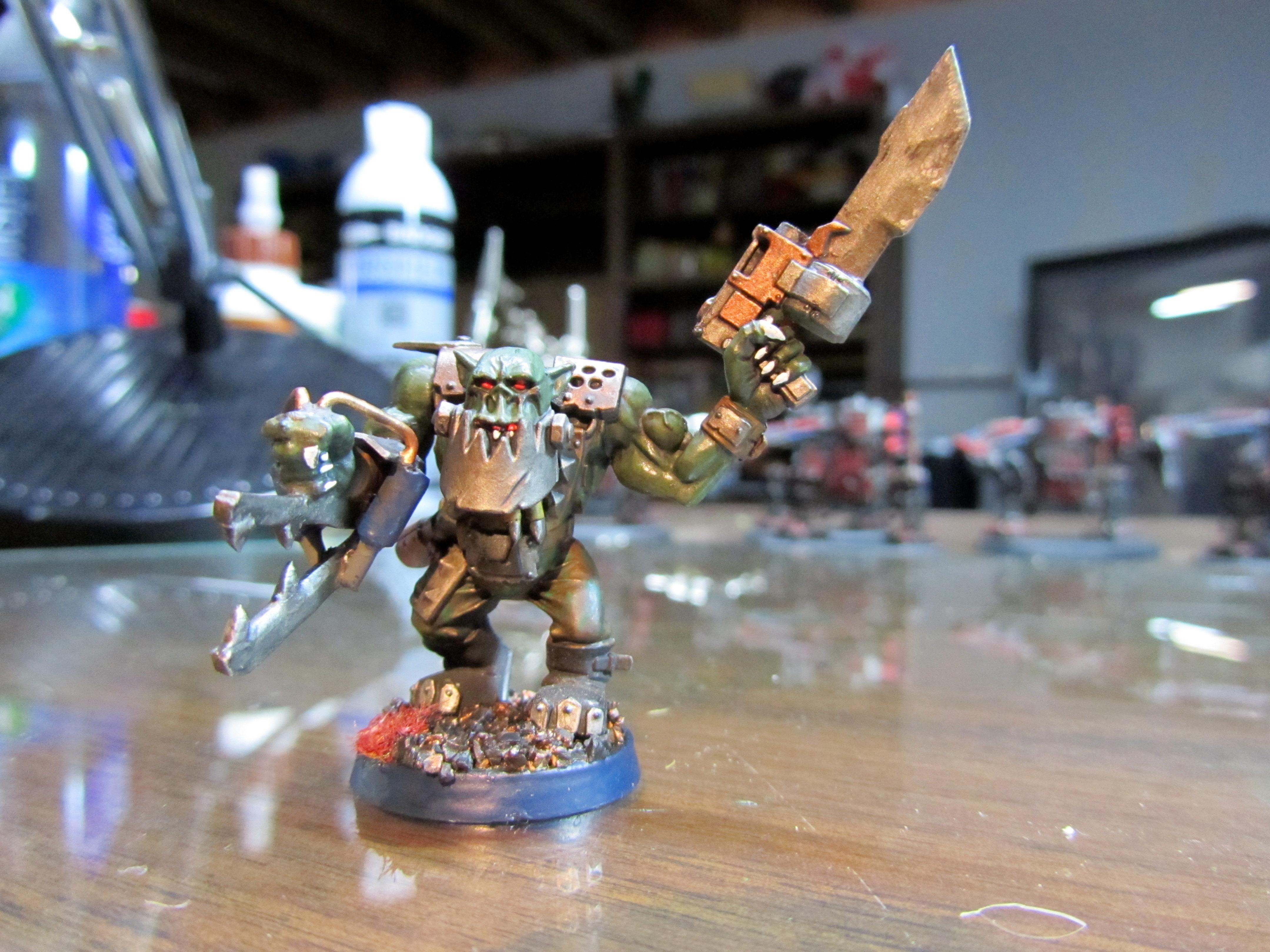 Kommando, Nob, Orks, Kommando Nob (front view) - Kommando Nob (front ...