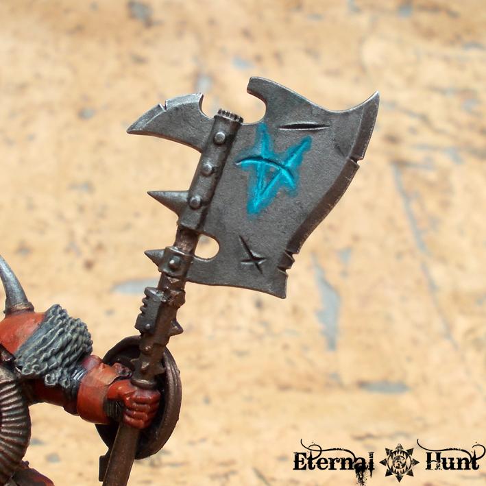 Axe, Chaos, Chaos Lord, Chaos Space Marines, Huntmaster, Khorne, Khorne ...